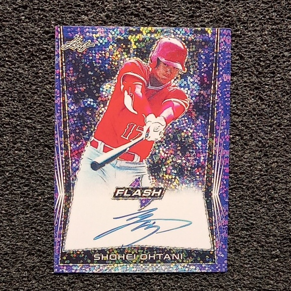 Toys | Shohei Ohtani Flash Autograph Rookie Card Reprints | Poshmark